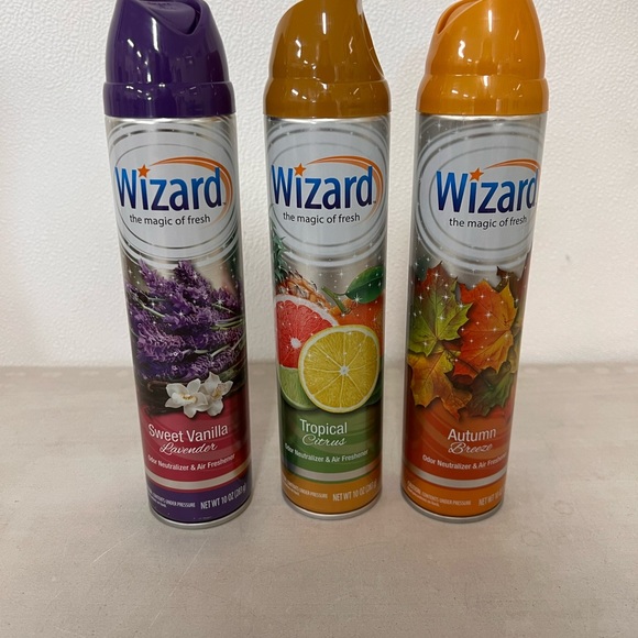 Other | 5 Pack Wizard Air Freshener Spray | Poshmark